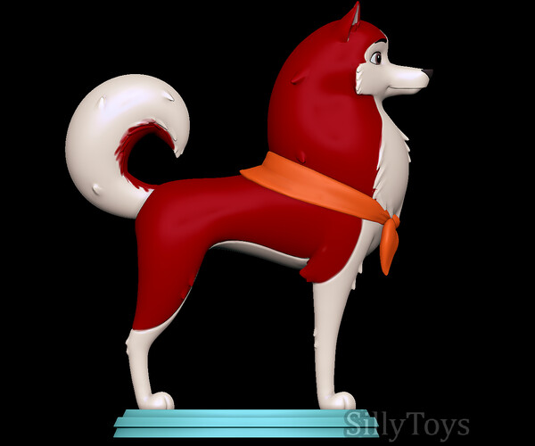 ArtStation - Jenna - Balto 3D print model | Resources