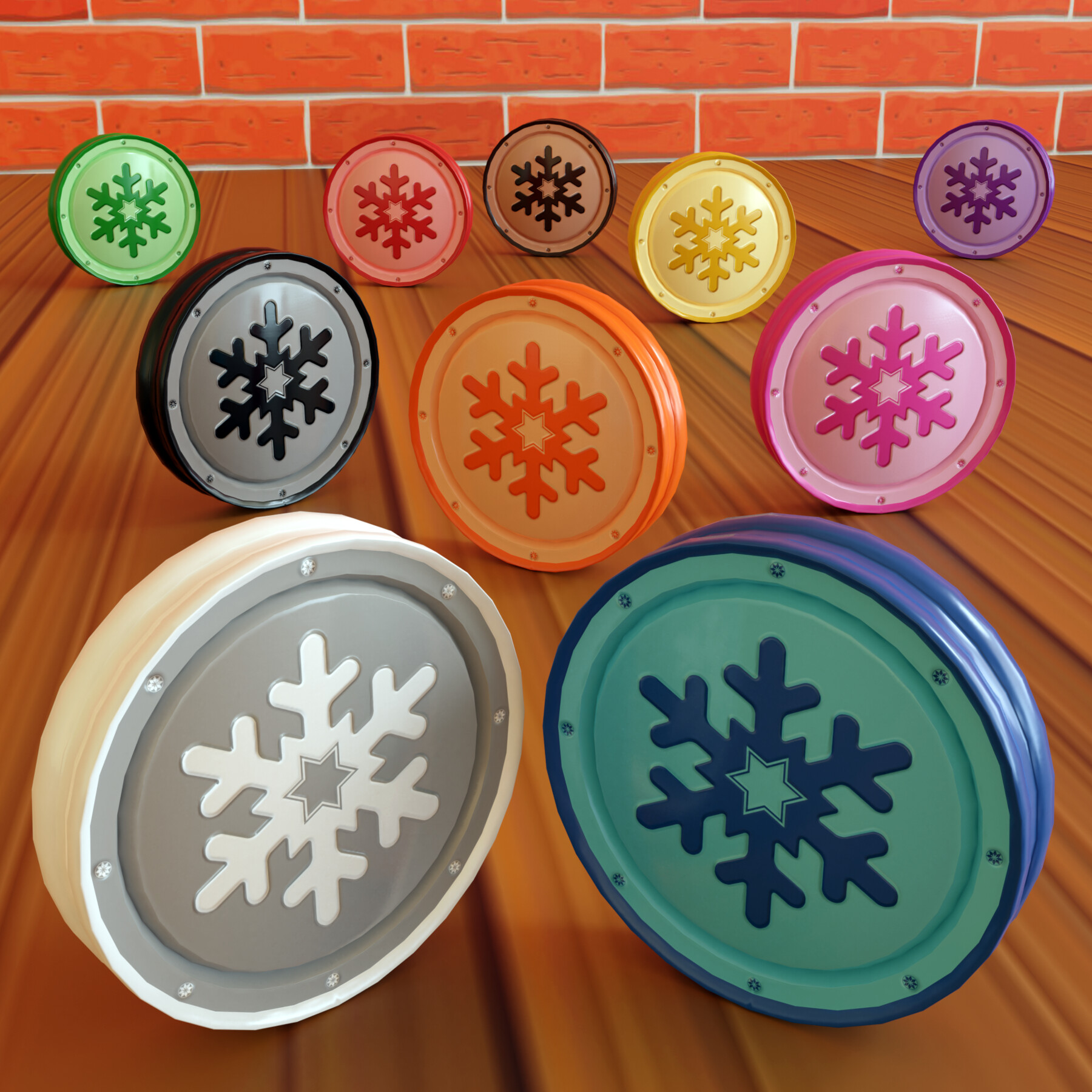 ArtStation - Cartoon Coins Pack02 | Game Assets