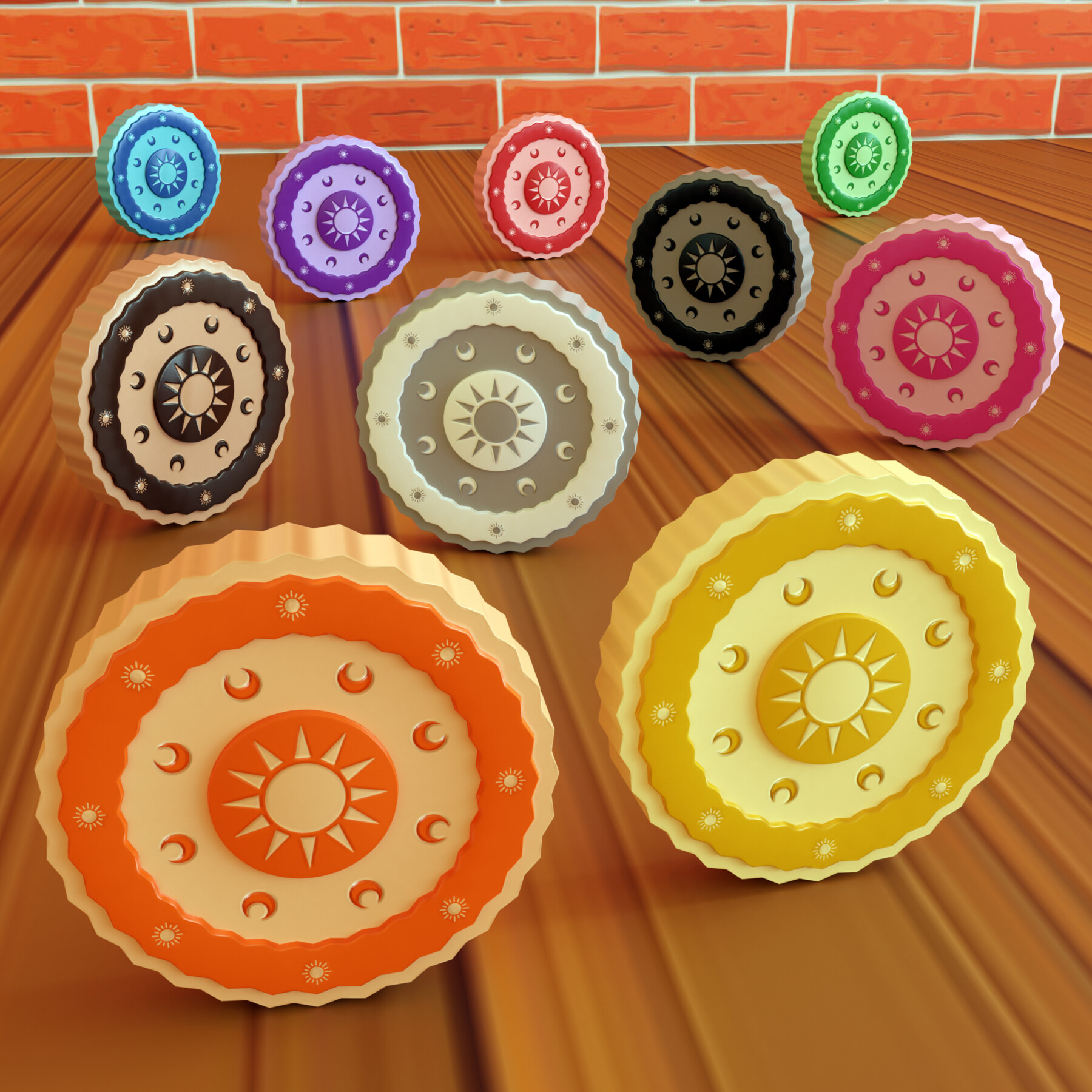 ArtStation - Cartoon Coins Pack02 | Game Assets