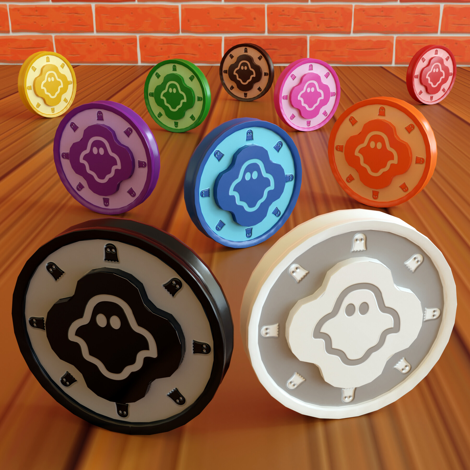 ArtStation - Cartoon Coins Pack03 | Game Assets