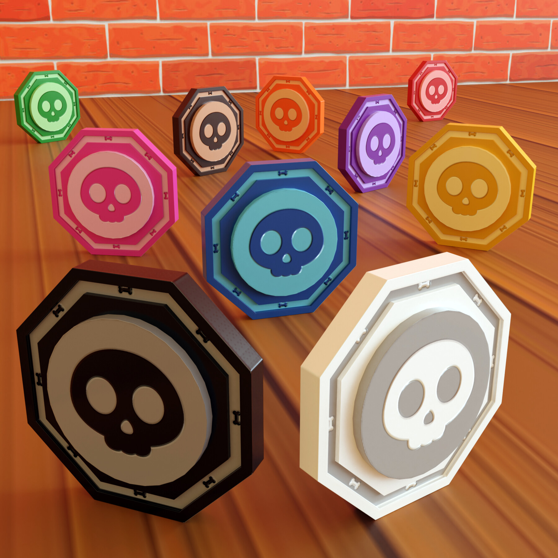 ArtStation - Cartoon Coins Pack04 | Game Assets