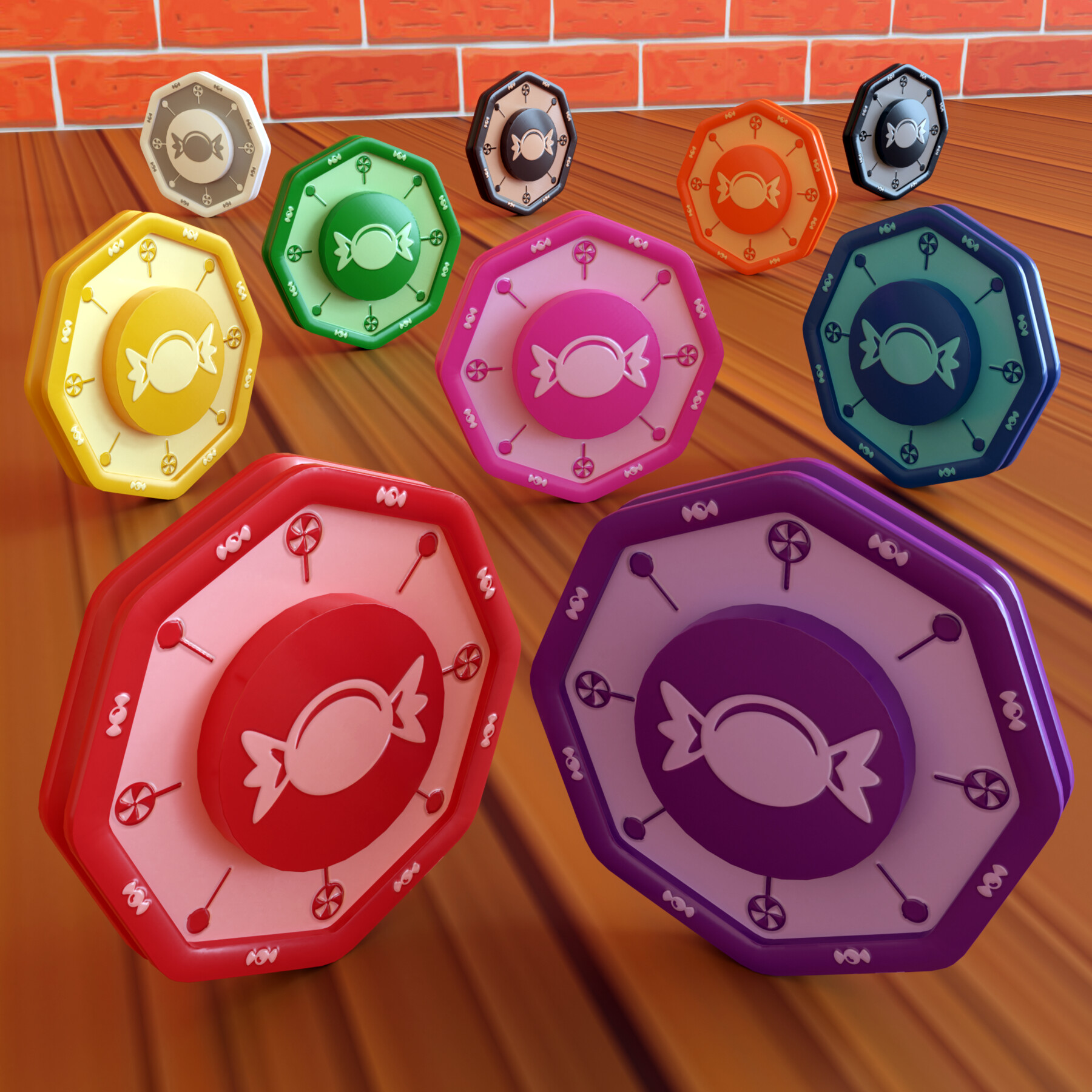 ArtStation - Cartoon Coins Pack05 | Game Assets