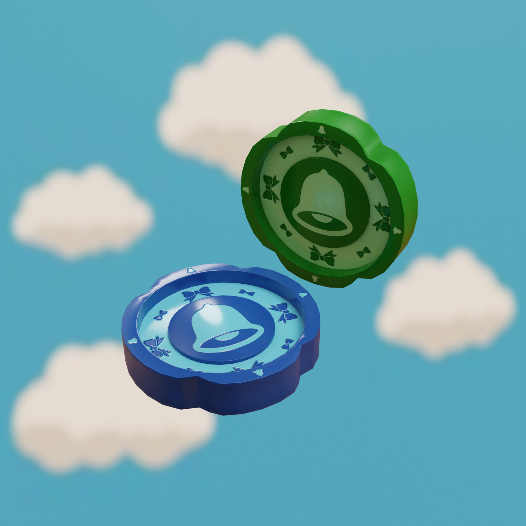 ArtStation - Cartoon Coins Pack05 | Game Assets