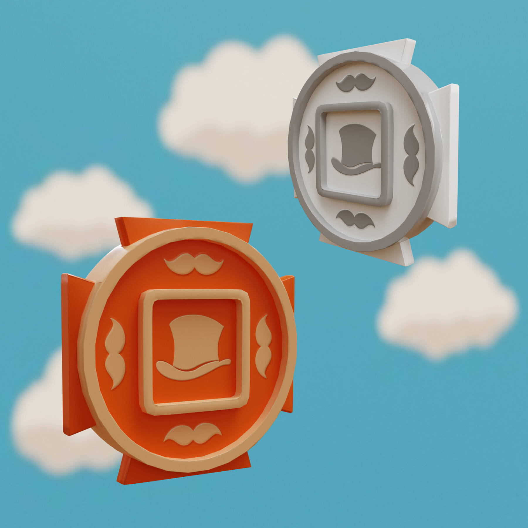 ArtStation - Cartoon Coins Pack06 | Game Assets