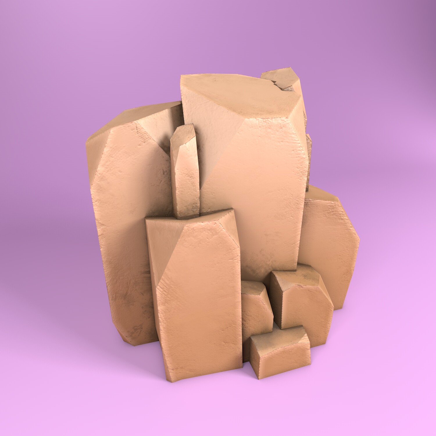 ArtStation - Stylized Stones | Game Assets