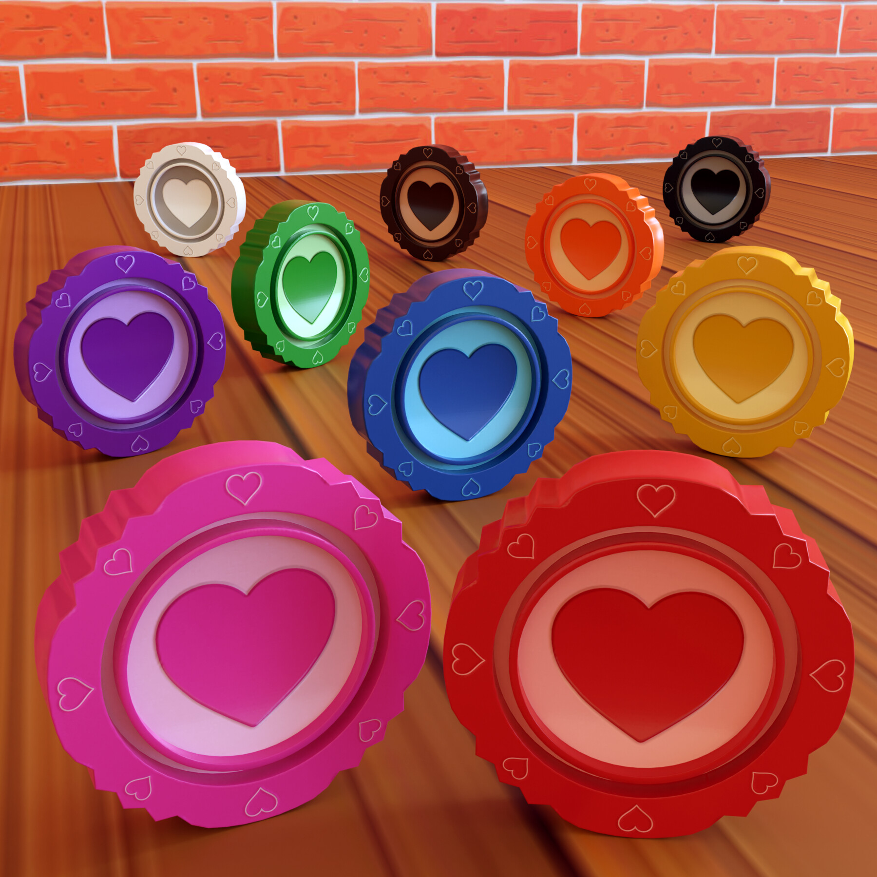 ArtStation - Cartoon Coins Pack06 | Game Assets