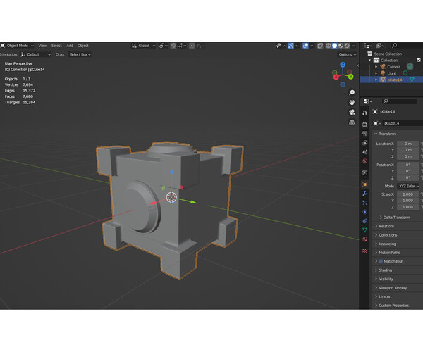 ArtStation - Science Fiction Future Cube | Resources