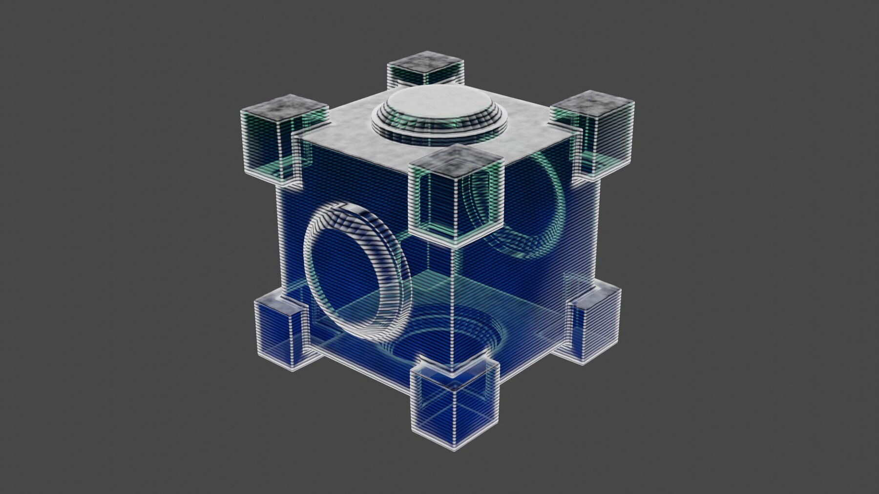 ArtStation - Science Fiction Future Cube | Resources