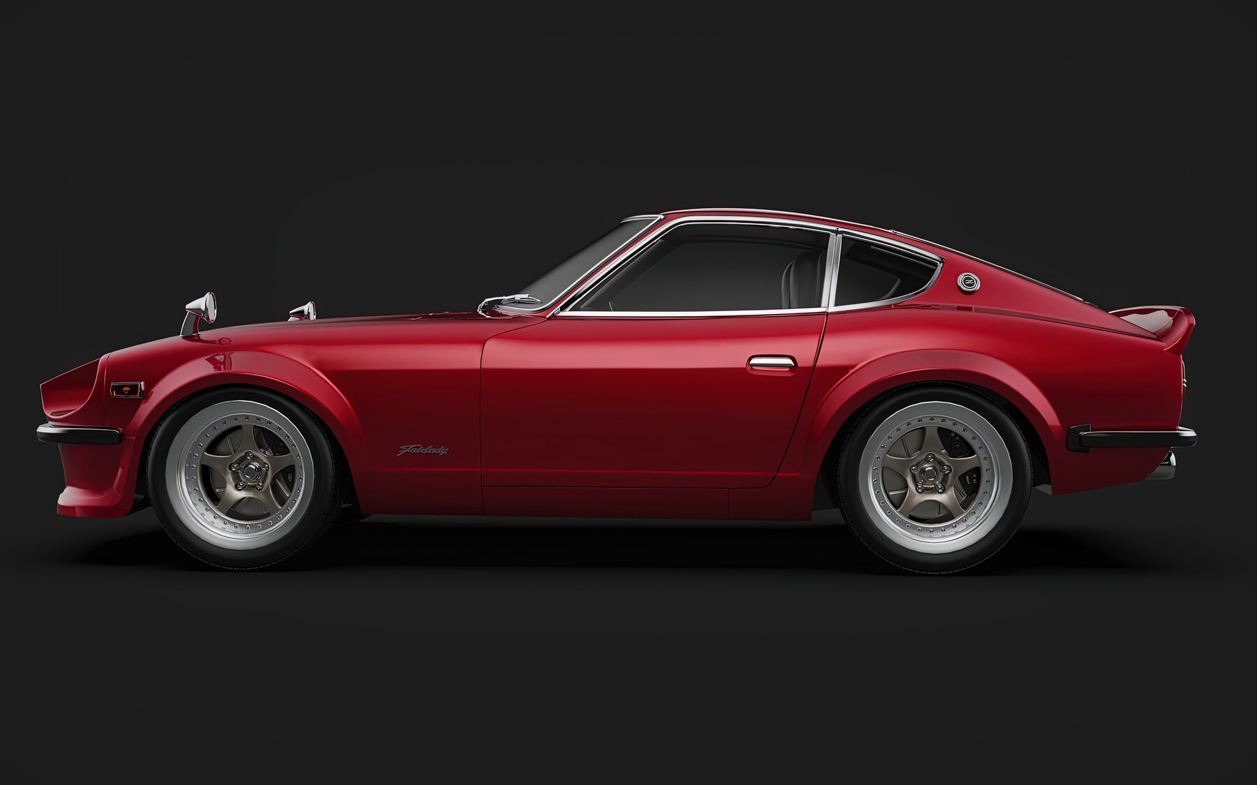 ArtStation - Nissan Fairlady Z 1969 | Game Assets