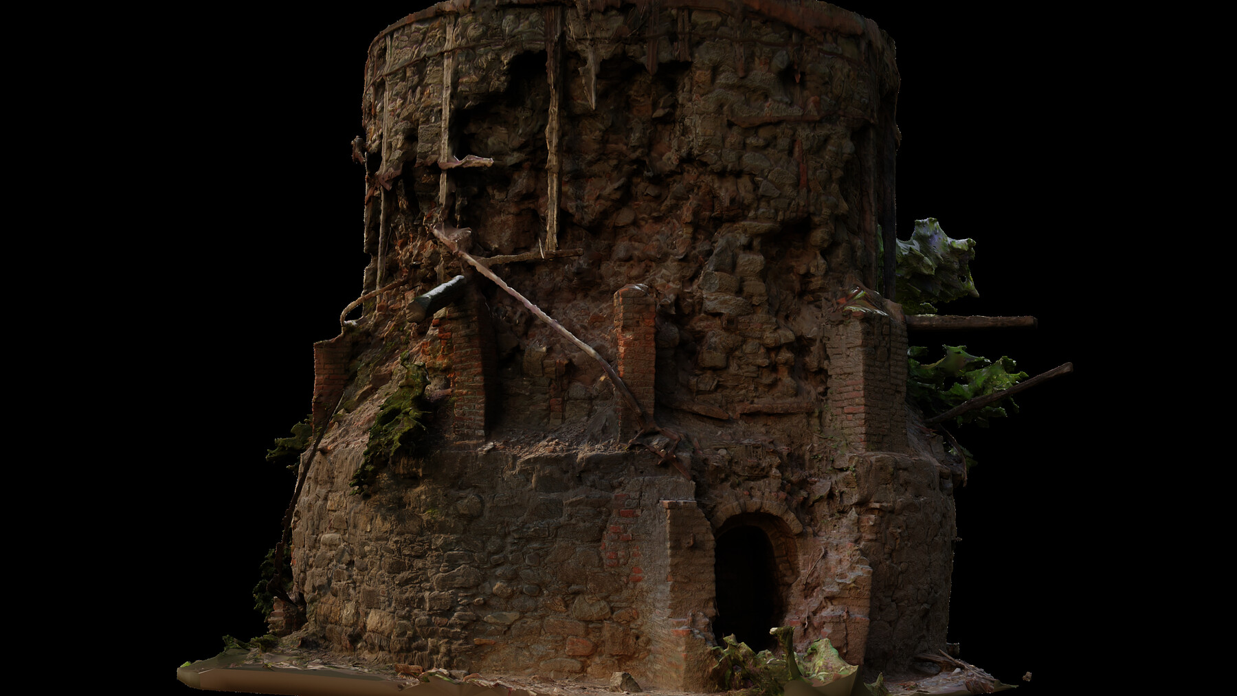 ArtStation - Tower ruin | Resources