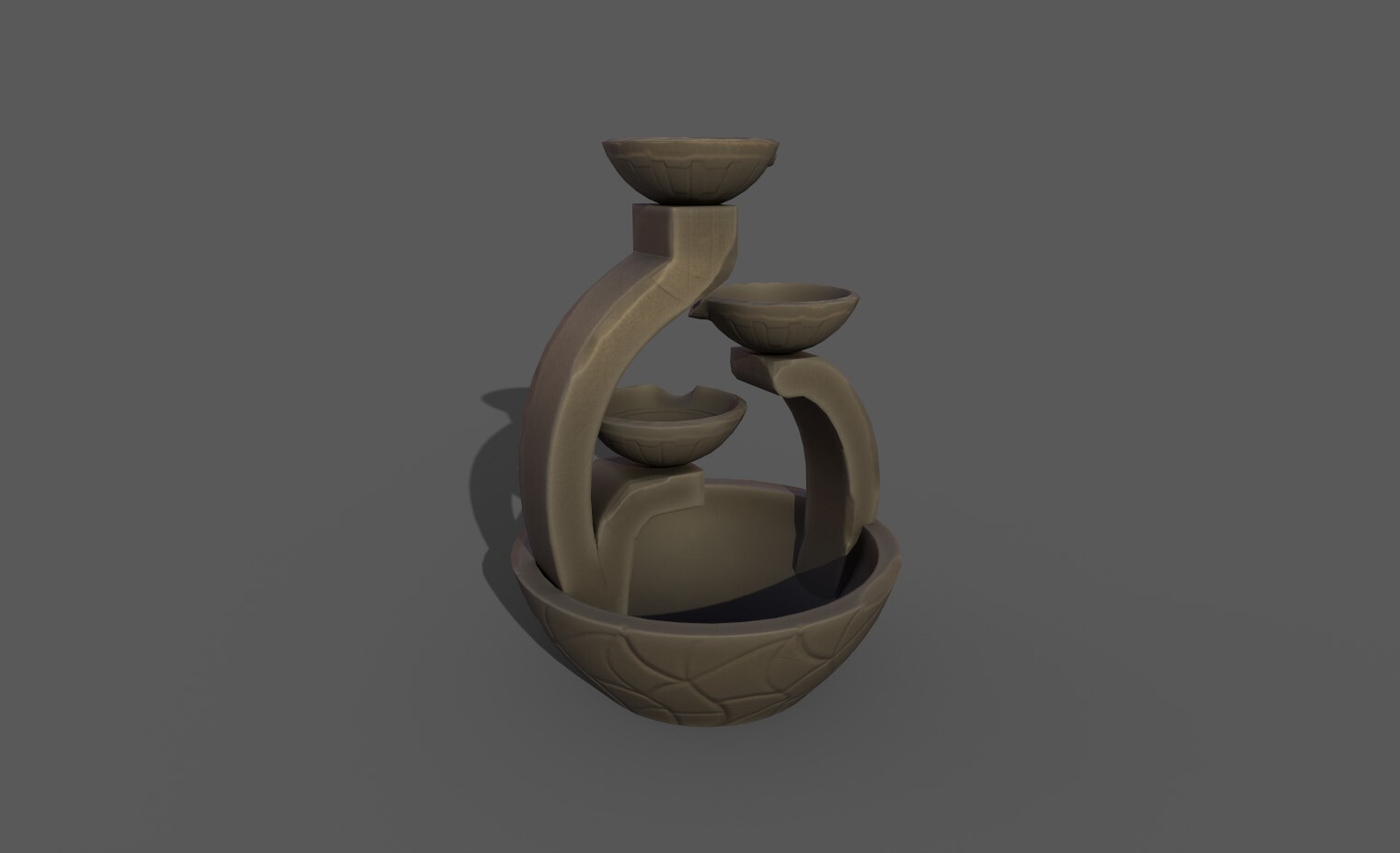 ArtStation - Stylized Fountain | Game Assets
