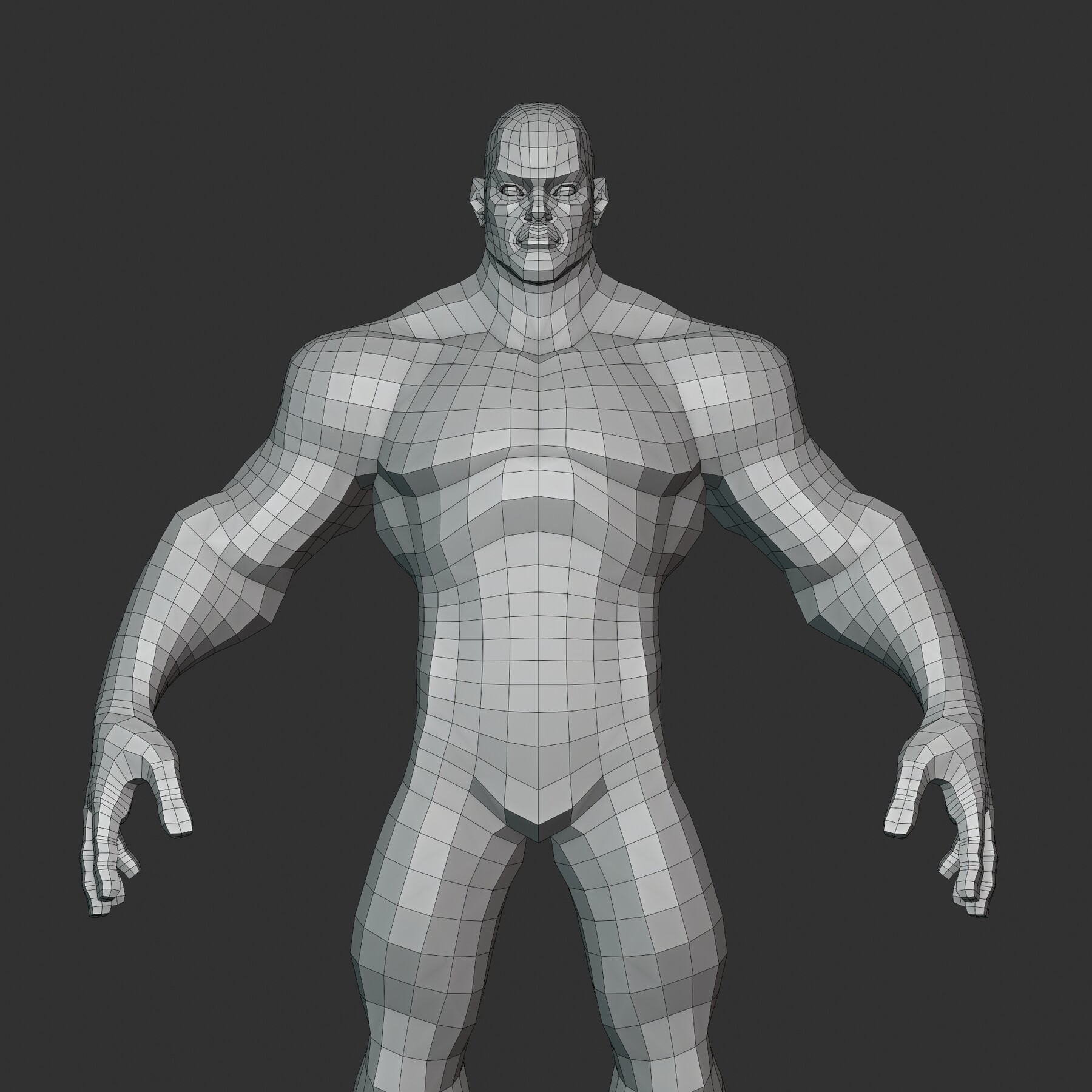 ArtStation - Stylized Hero Lowpoly Basemesh | Resources