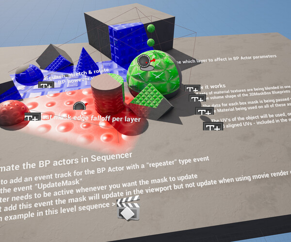 ArtStation - 3D box mask for Unreal Engine | Game Assets