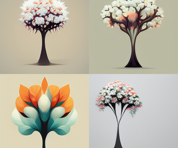 ArtStation - Colorful Tree | Artworks