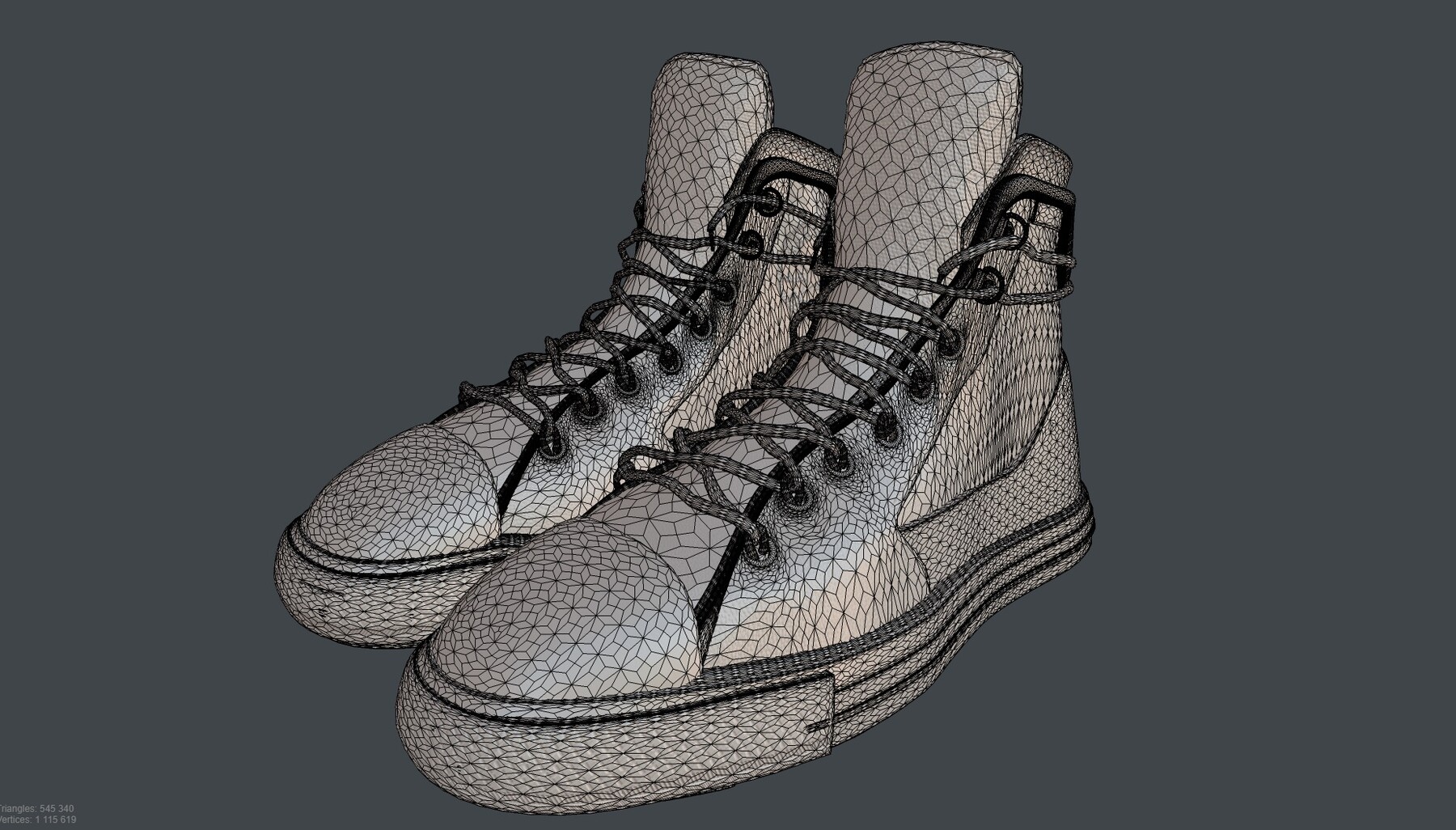 ArtStation - Converse All Star Chuck Taylor Shoes Low-poly | Game Assets