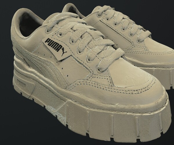 ArtStation - Puma Mayze Trainers Shoes Low-poly | Game Assets