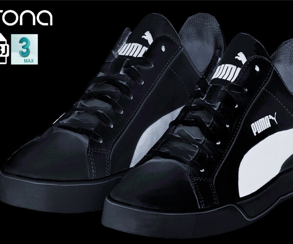 ArtStation - Puma Smash Vulcan Shoes Low-poly | Game Assets