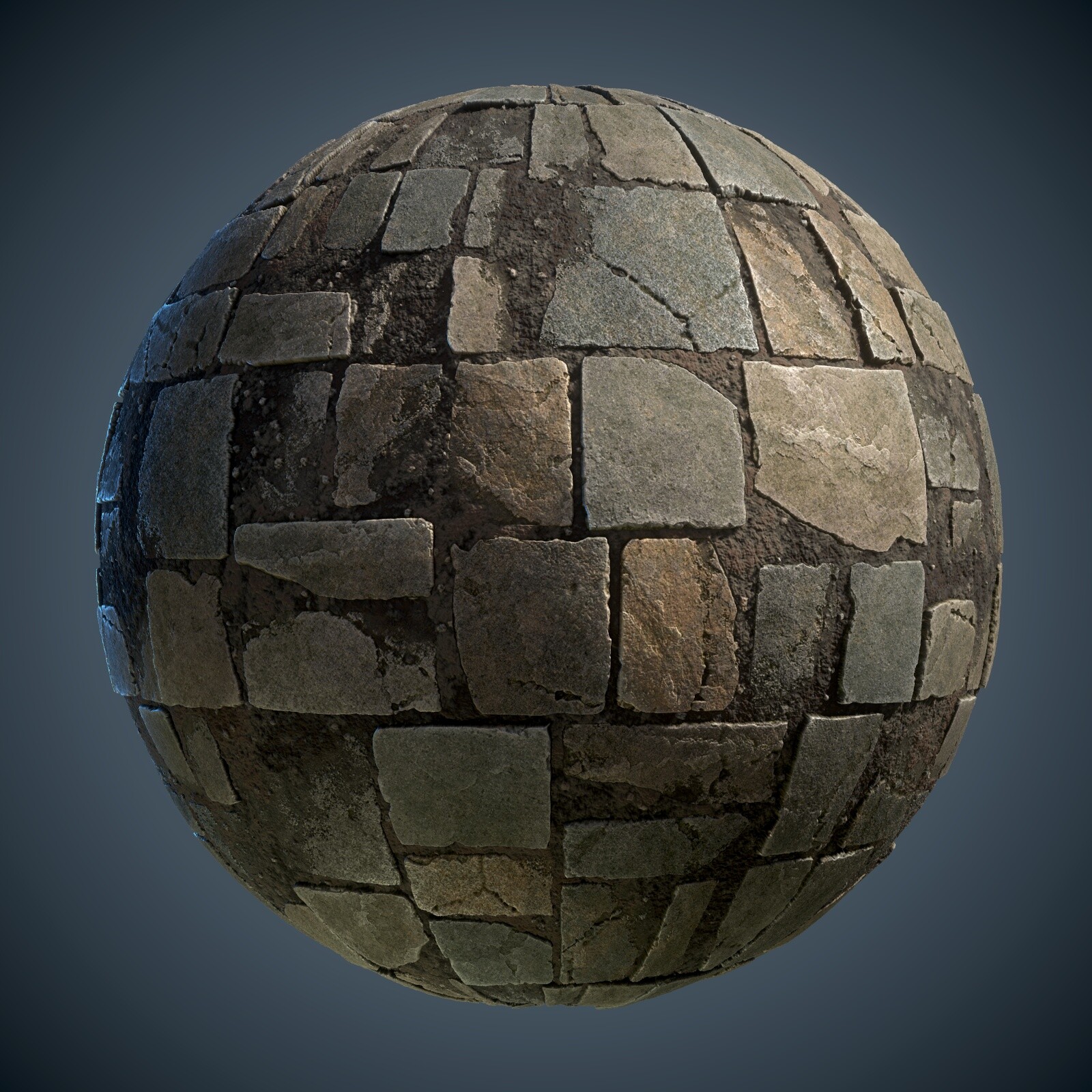 ArtStation - Stone floor tileable PBR textures | Game Assets