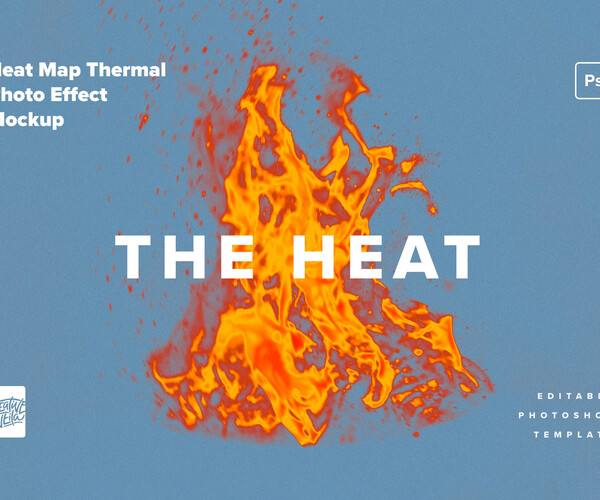 ArtStation - Heat Map Thermal Photo Effects | Resources