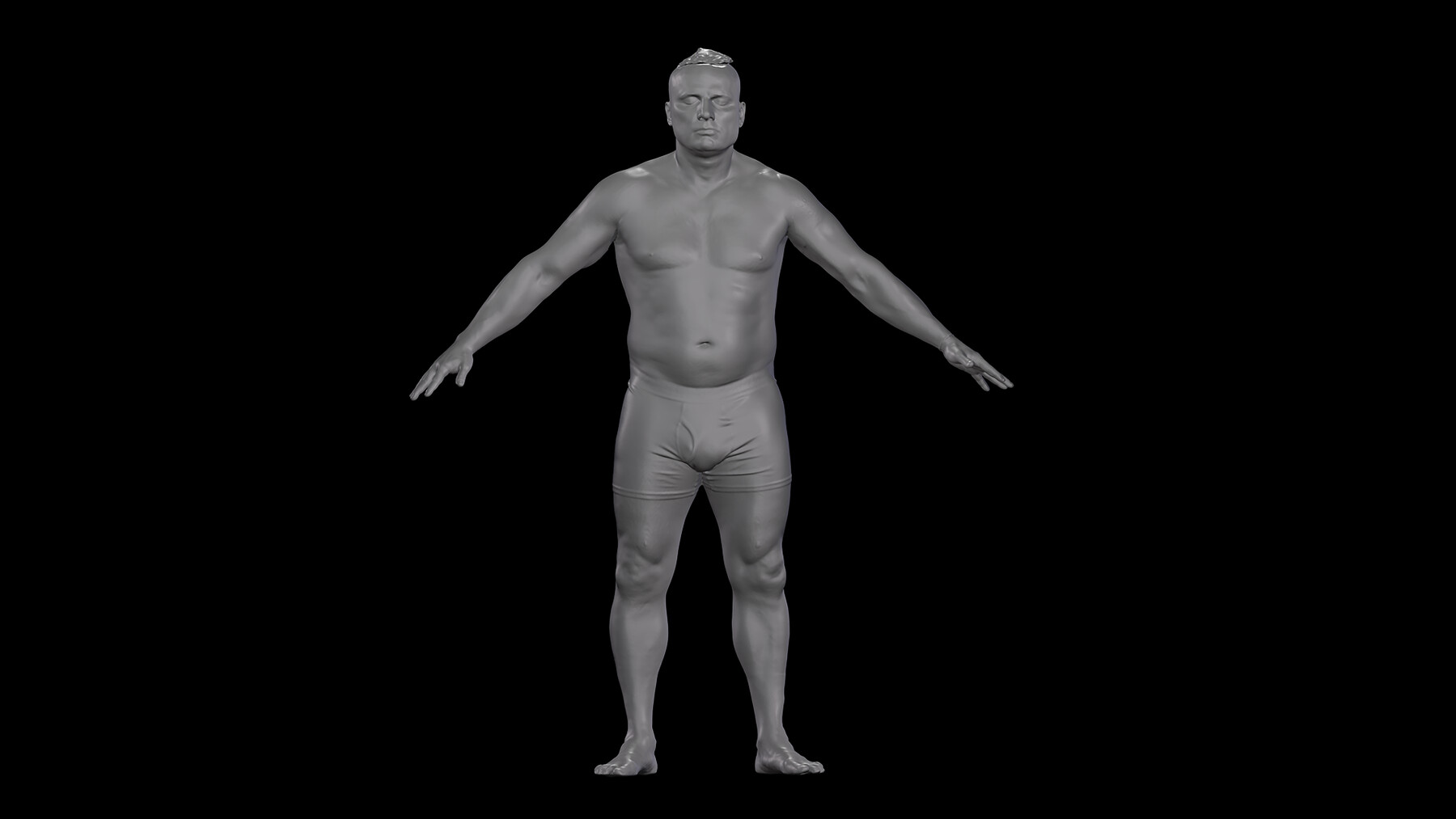 ArtStation - Base Body Scan | Yury | Resources