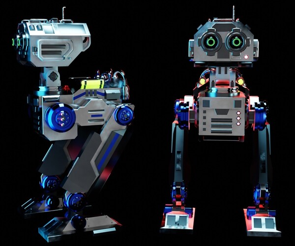 ArtStation - Robot | Game Assets