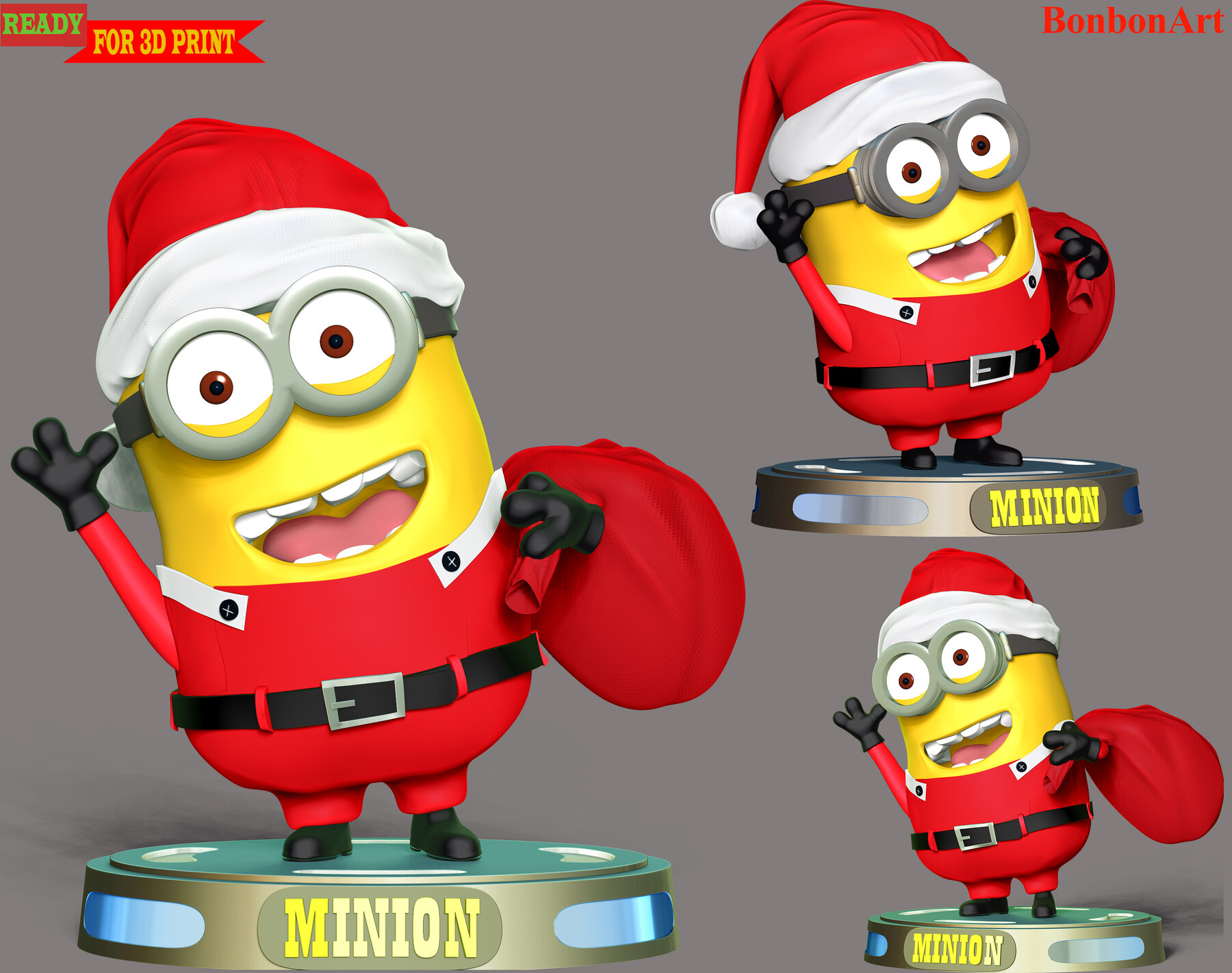 ArtStation - Santa Dave Minion | Resources