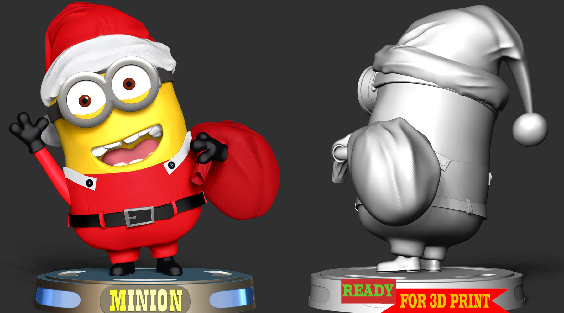 ArtStation - Santa Dave Minion | Resources