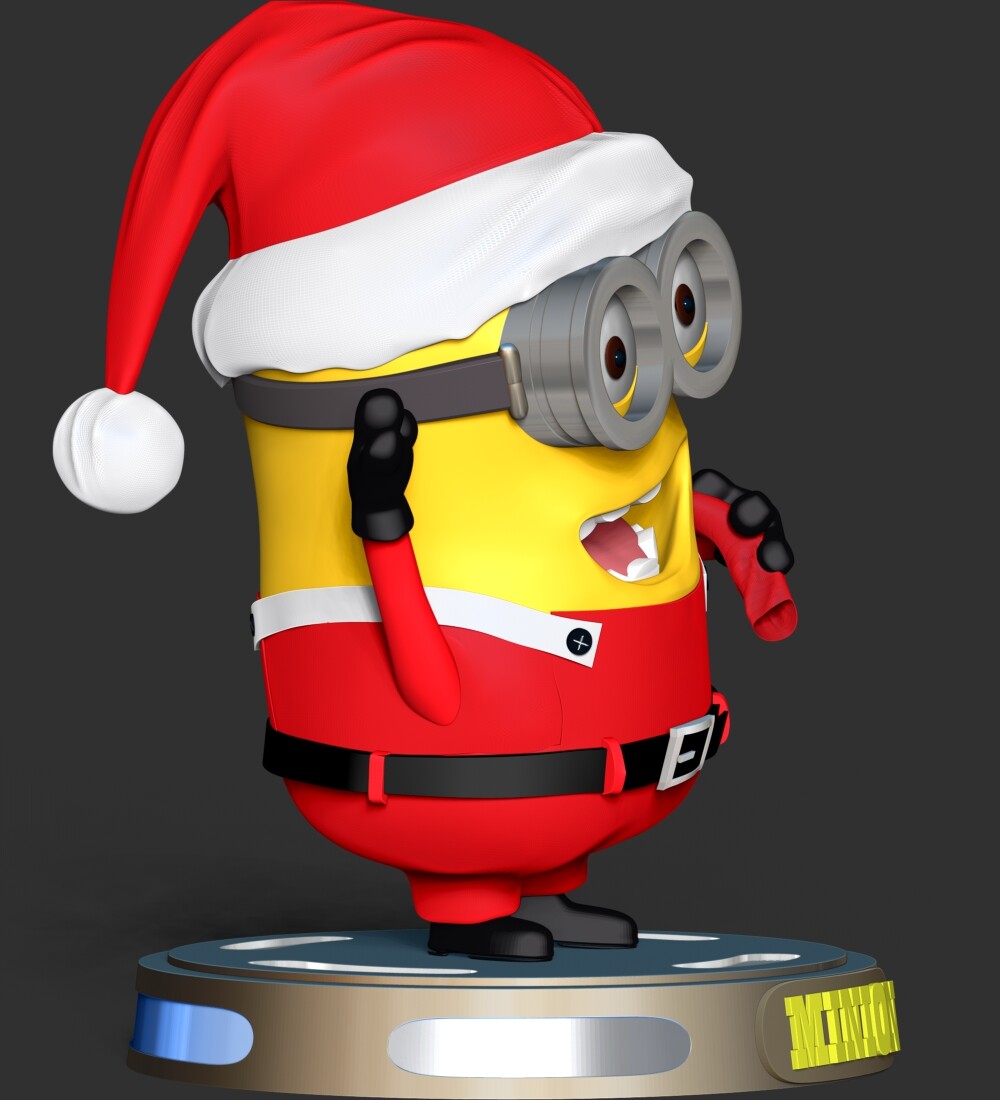 ArtStation - Santa Dave Minion | Resources