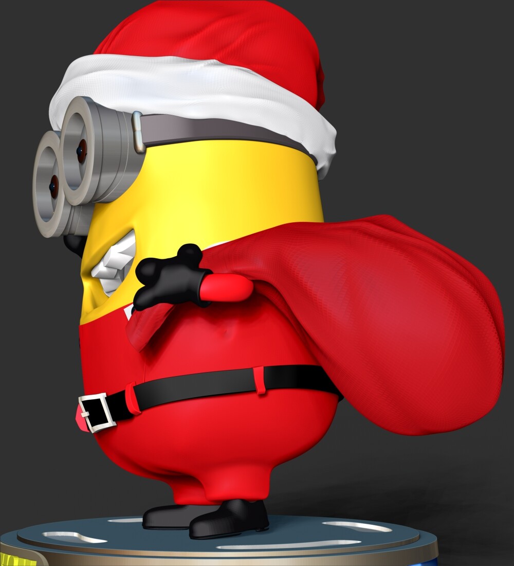ArtStation - Santa Dave Minion | Resources