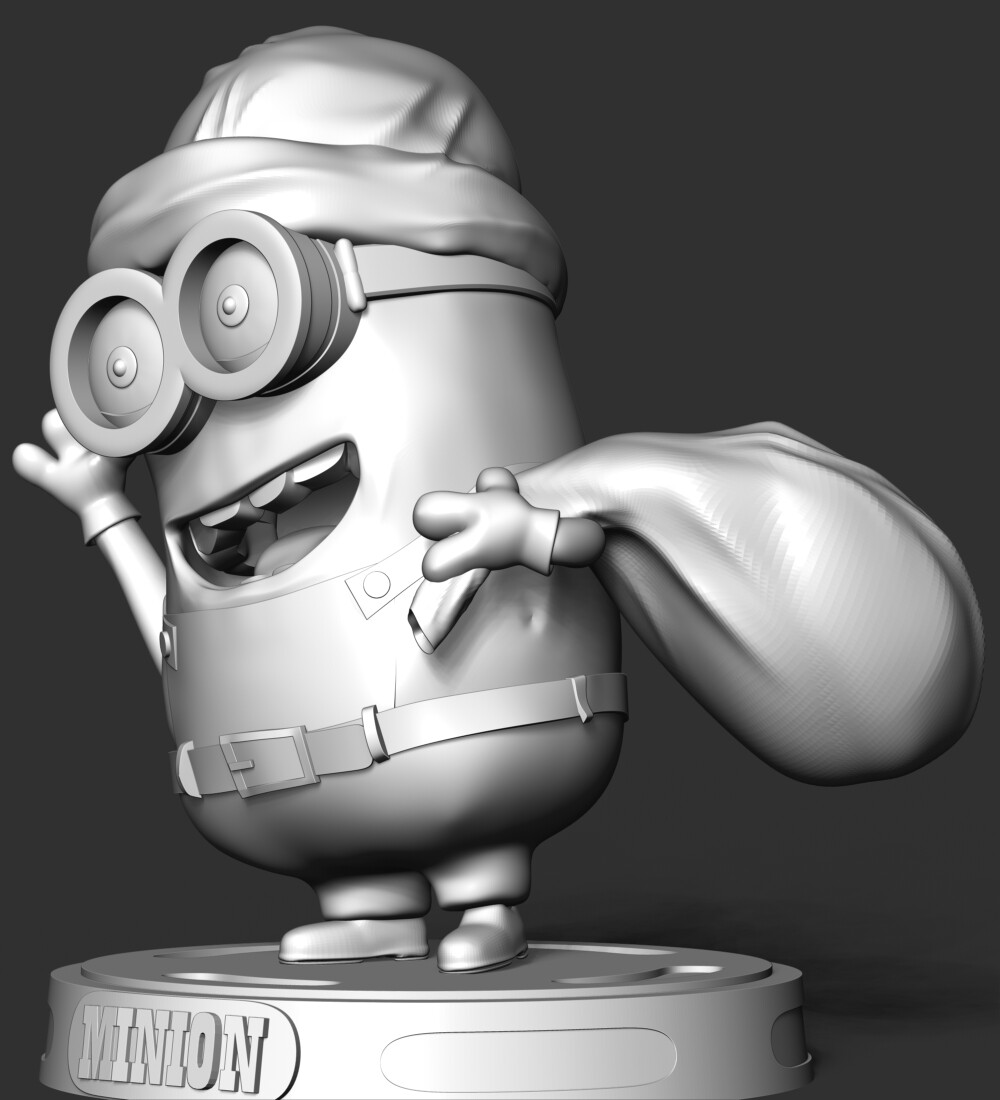 ArtStation - Santa Dave Minion | Resources