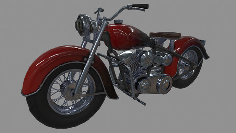 ArtStation - Motorcycle | Game Assets