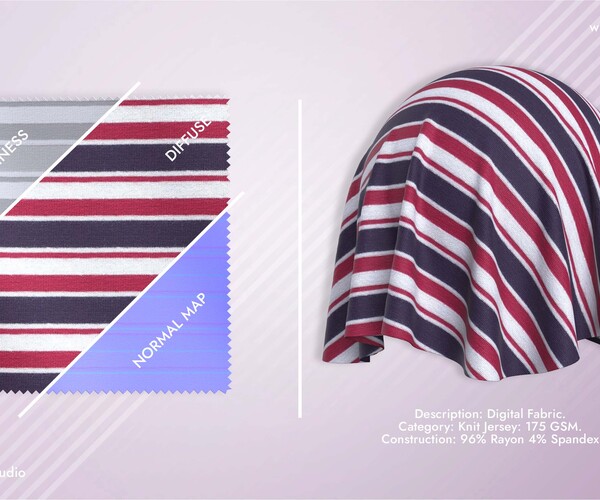 ArtStation - Knit Jersey Multi Colored Fabric | Game Assets ArtStation - Knit Jersey Multi Colored Fabric | Game Assets