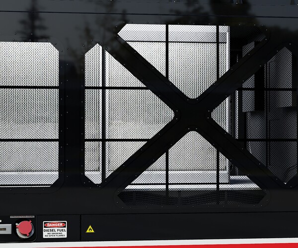 ArtStation - ALC-42 AMTRAK with Interior | Game Assets