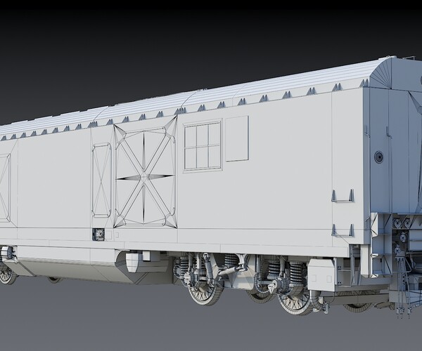 ArtStation - ALC-42 AMTRAK with Interior | Game Assets