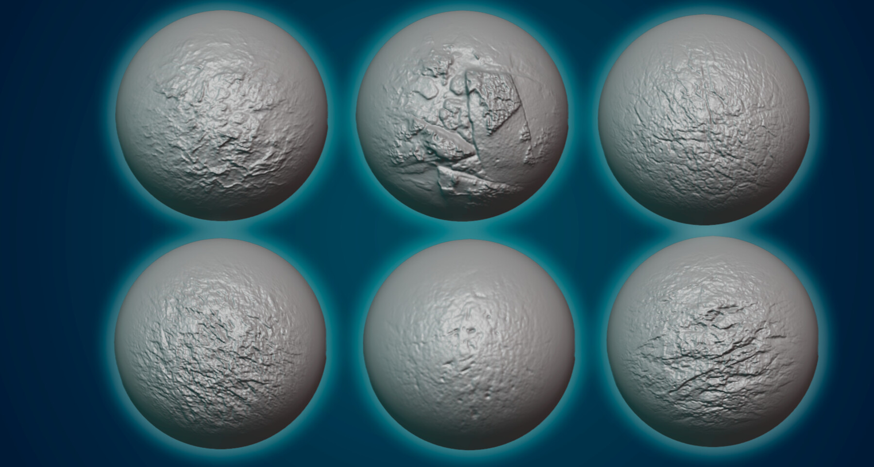 ArtStation - Blender Stone Brush Pack part 2 | Brushes