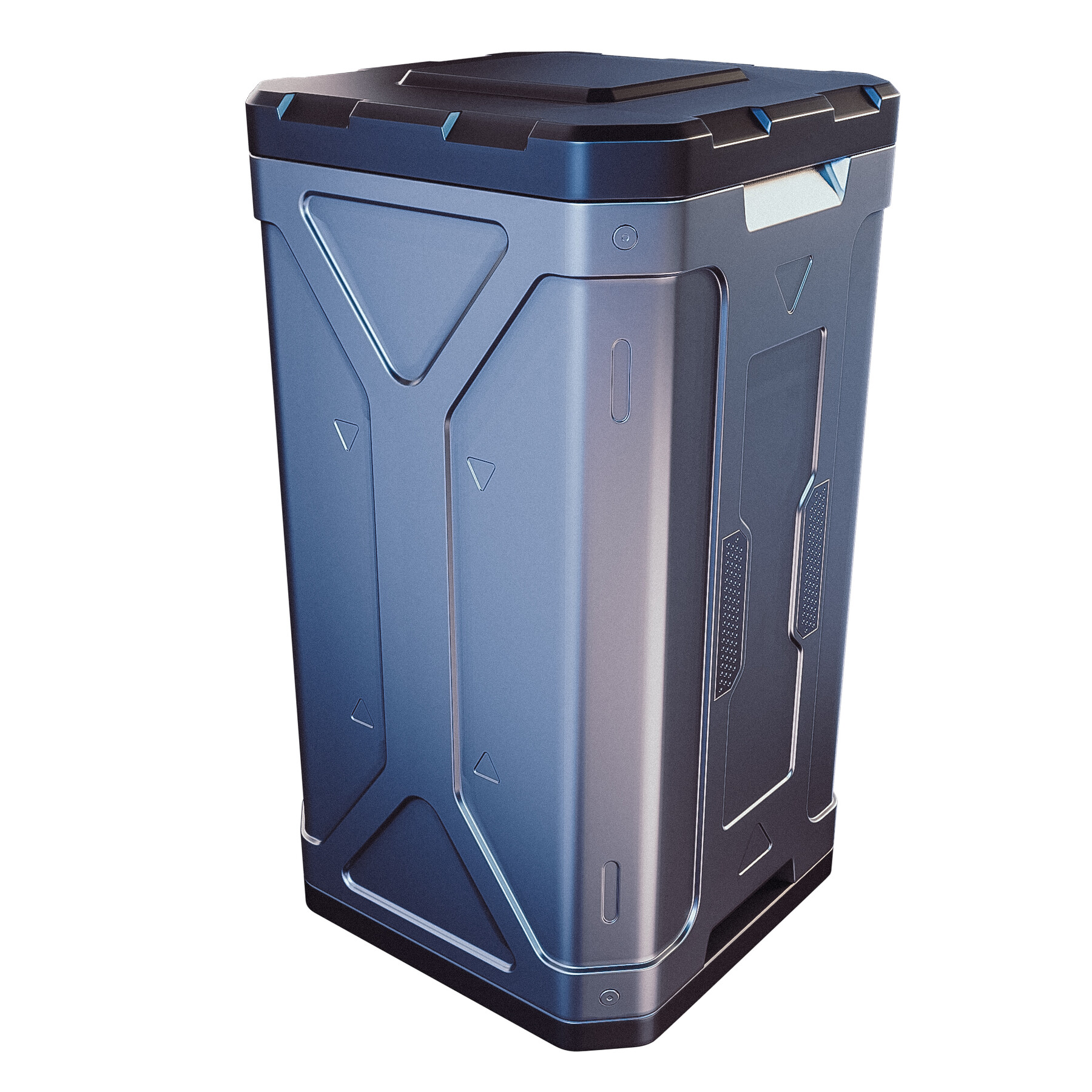 ArtStation - Pak Sci-fi Container end boxes | Resources