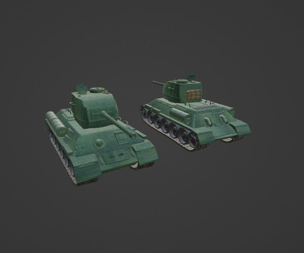 ArtStation - T-34 | Game Assets
