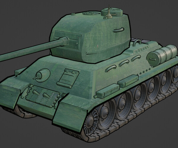 ArtStation - T-34 | Game Assets