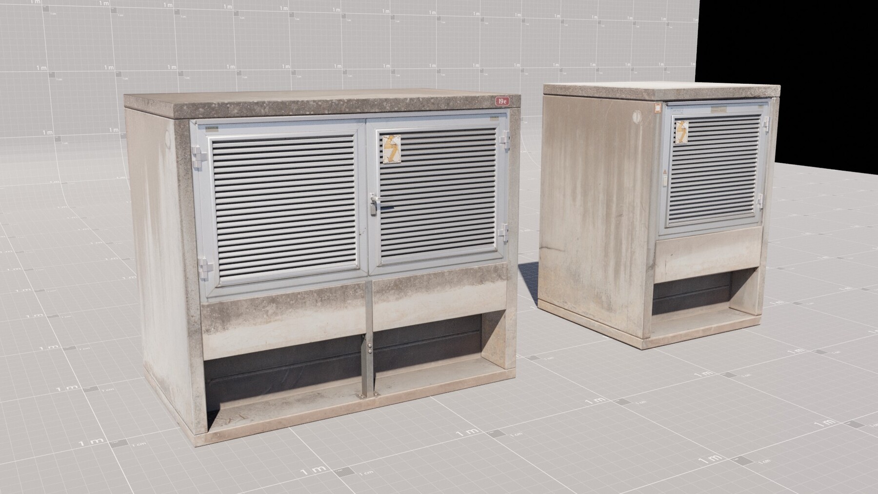 ArtStation - E10's Electrical Box #01 | Game Assets