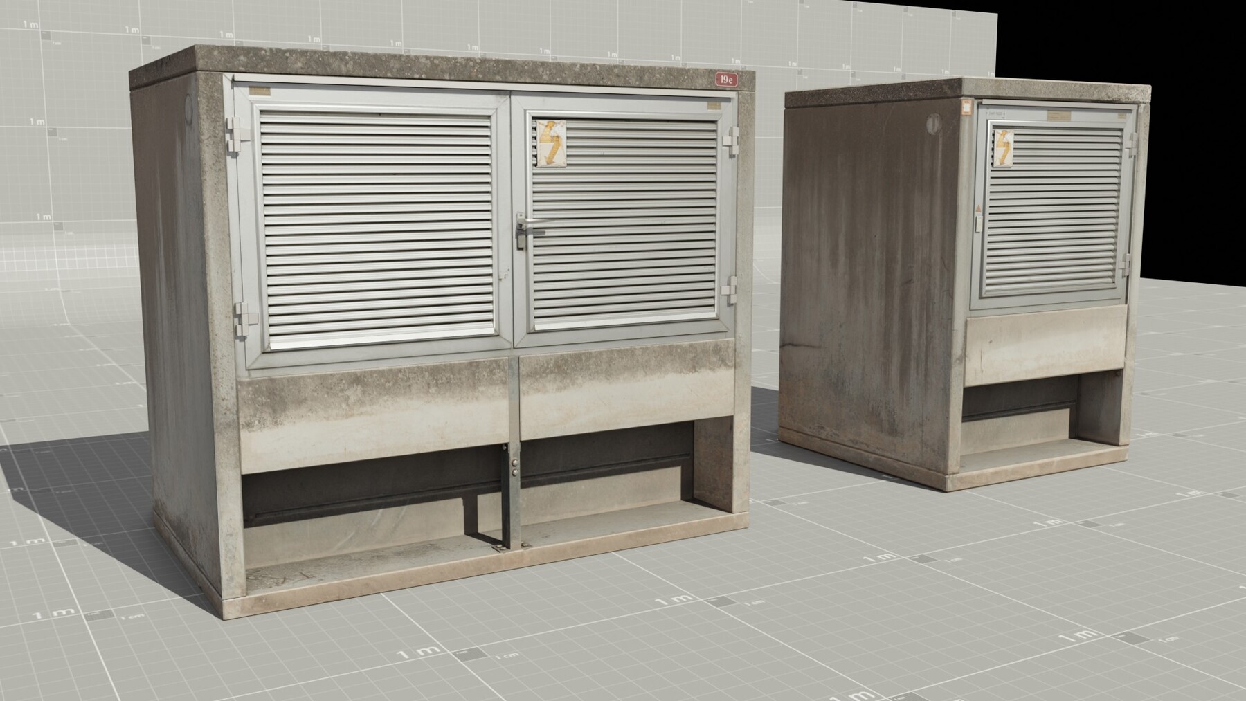 ArtStation - E10's Electrical Box #01 | Game Assets