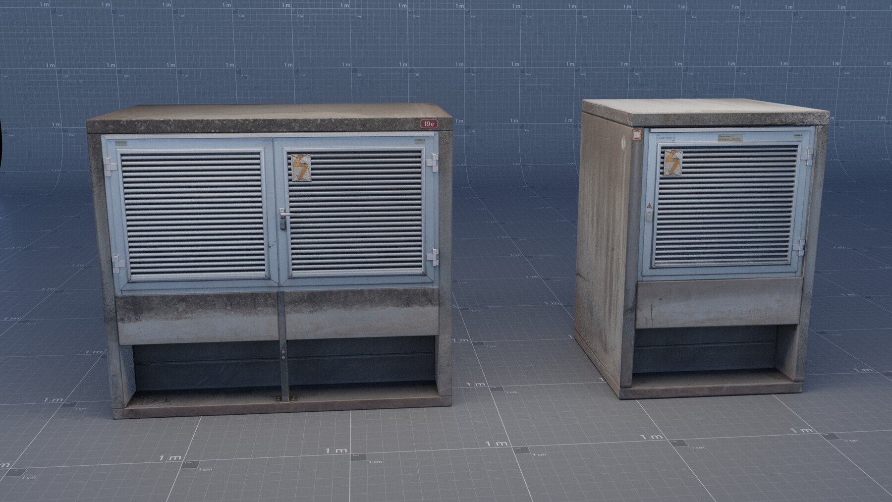 ArtStation - E10's Electrical Box #01 | Game Assets