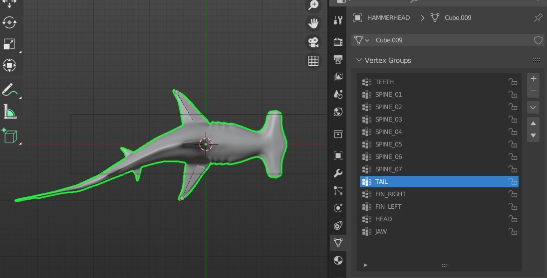 ArtStation - Animated Hammerhead Shark | Game Assets