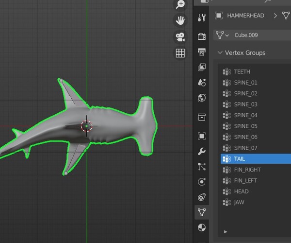 ArtStation - Animated Hammerhead Shark | Game Assets