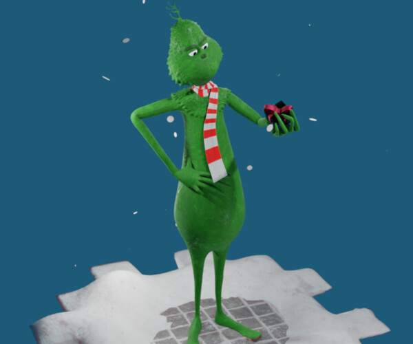 ArtStation - The Grinch | Game Assets