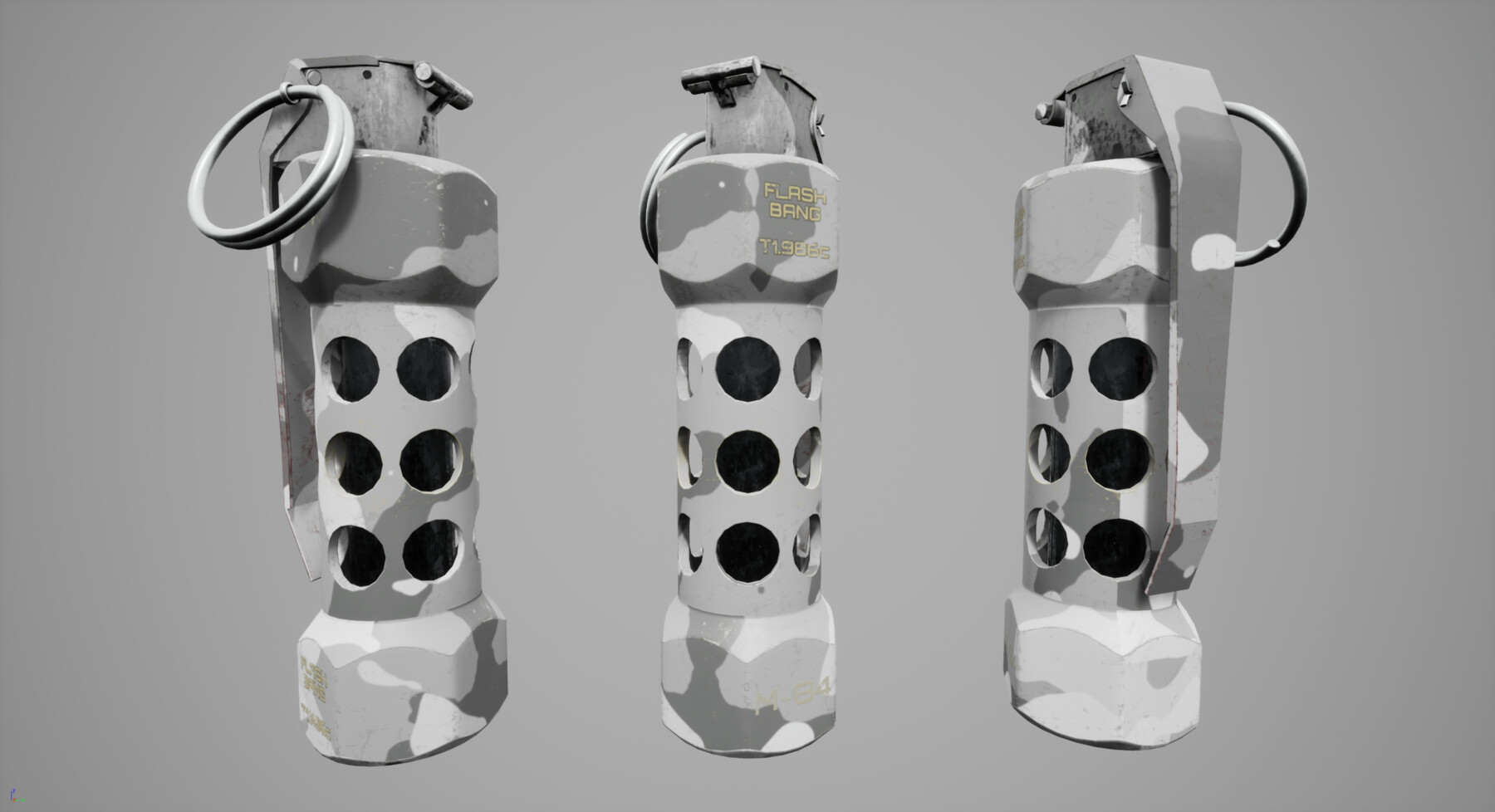 ArtStation - Flash Grenade - Plus extra skins | Game Assets