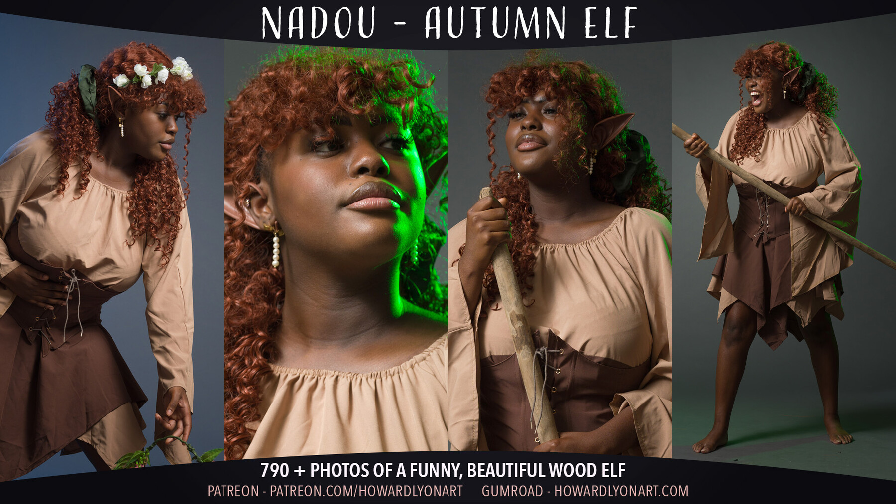 ArtStation - Nadou - Autumn Elf | Resources