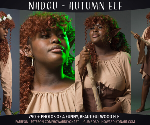 ArtStation - Nadou - Autumn Elf | Resources