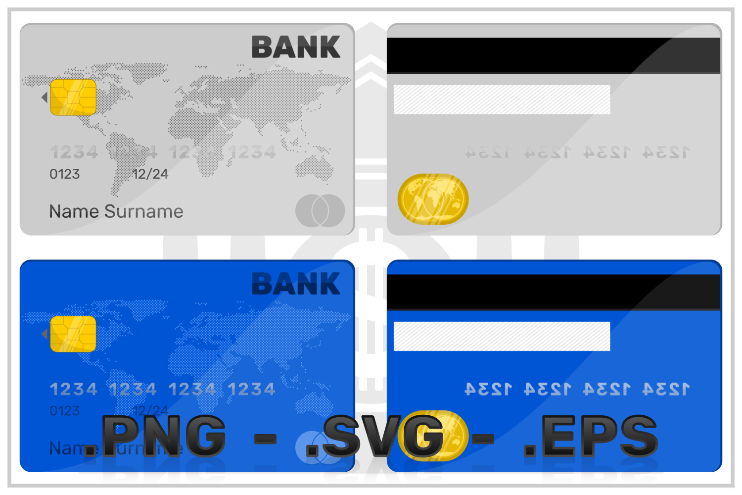 ArtStation - Banking And Finance Element Vector Design | Artworks