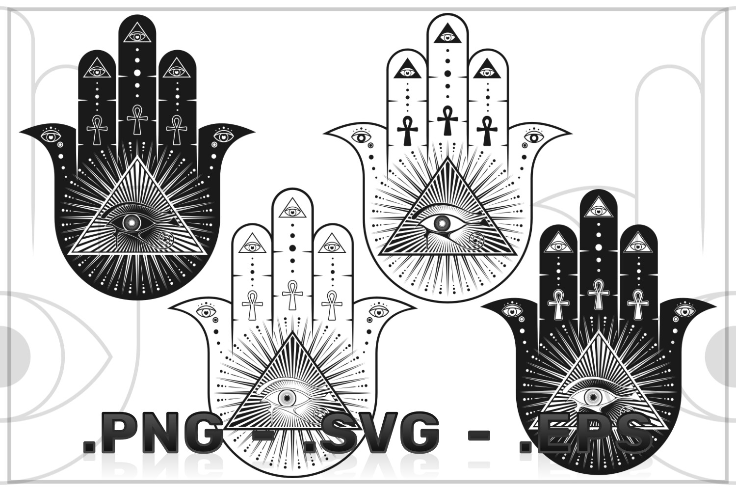 ArtStation - Hamsa Protection Symbol Vector Design | Artworks