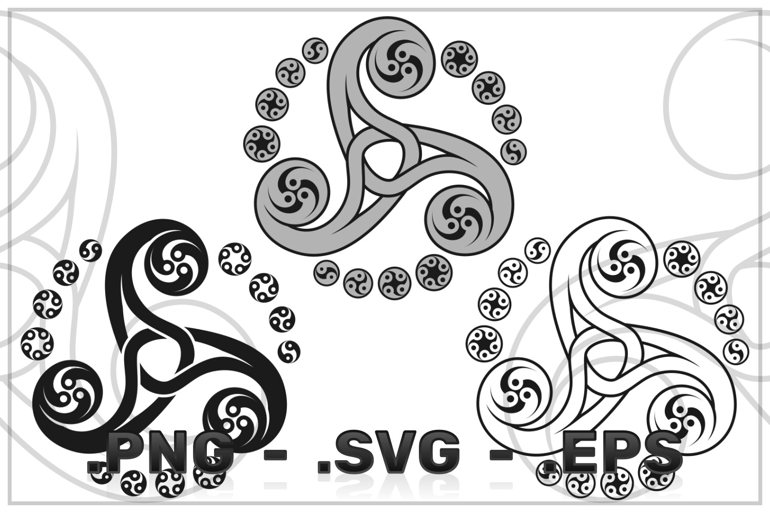 ArtStation - Triskelion Symbol Vector Design | Artworks